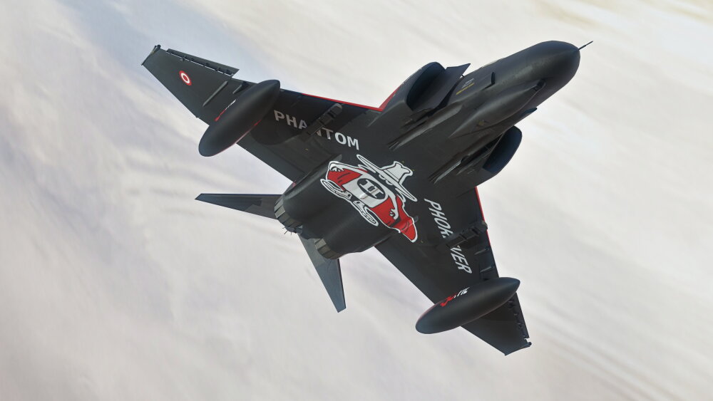 F4 Phantom 2 – Multiple Textures – Fully Rigged – Changeable Decals 3D ...