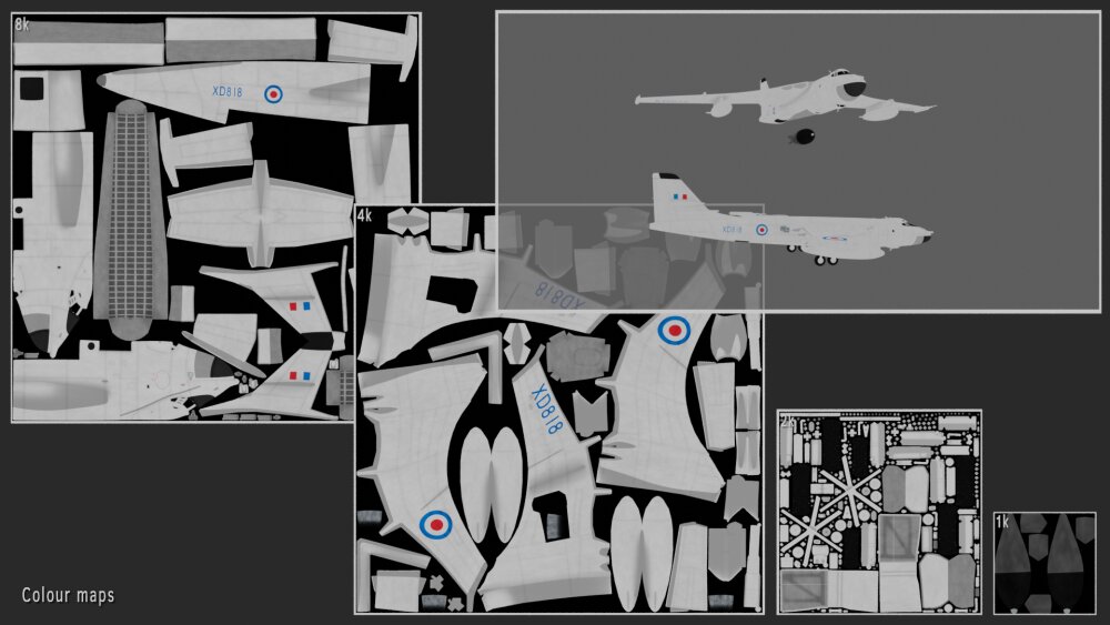 Vickers Valiant B1 Bomber 3D model - Download Bomber on 3DModels.org