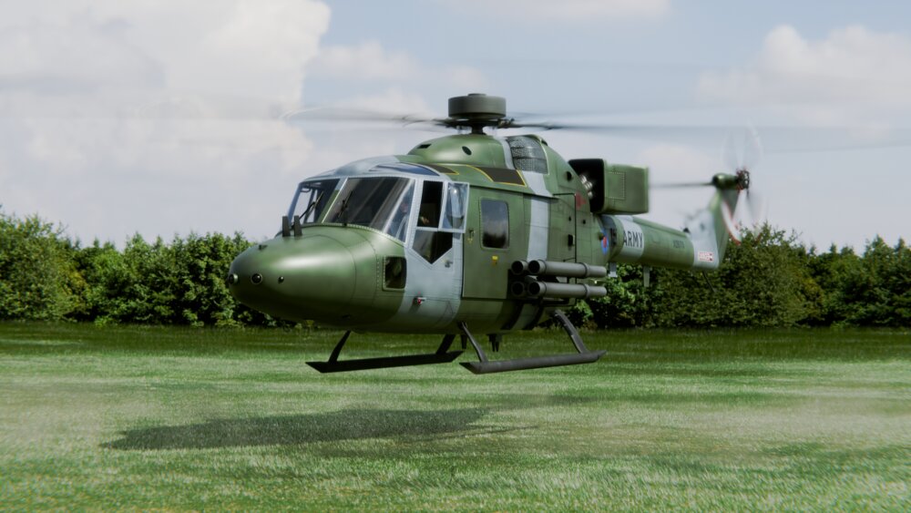 Westland Lynx Ah7 3D model - Download Helicopter on 3DModels.org