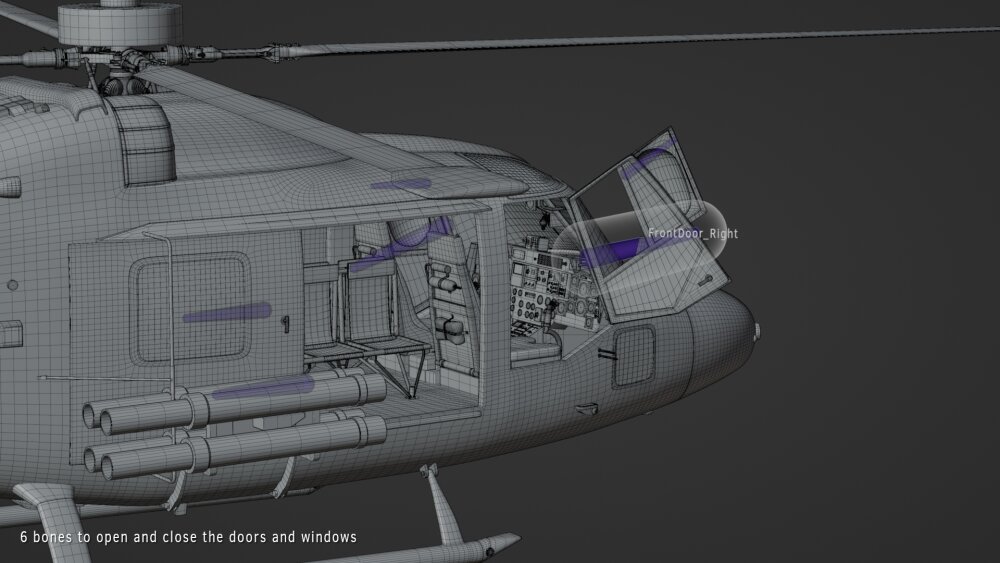 Westland Lynx Ah7 3D 모델 - 다운로드 헬리콥터 on 3DModels.org