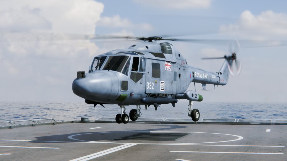 Westland Lynx Has2 3D model - Download Helicopter on 3DModels.org