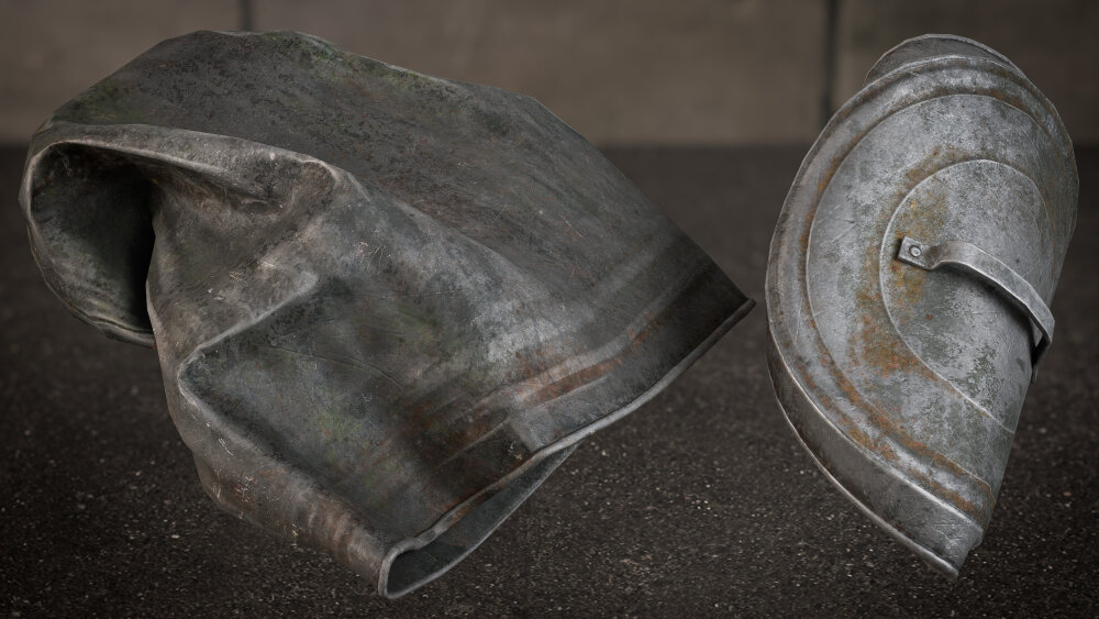 Realistic Trash Bins – Game Ready Props Pack 3D model - Download Street ...