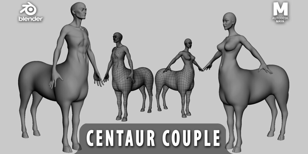 Model 3D Zece Creaturi Mitice Topology Uv Map - Descarcă Creaturi ...