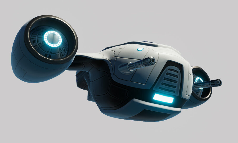 Sci Fi Robot Drone 3D model - Download Space Rovers on 3DModels.org