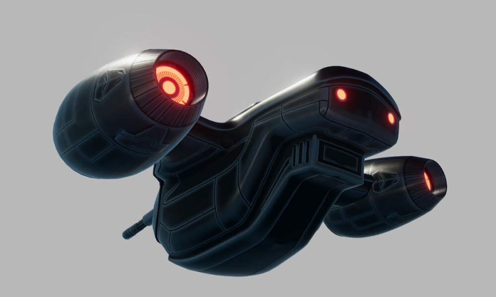 Sci Fi Robot Drone 3D model - Download Space Rovers on 3DModels.org