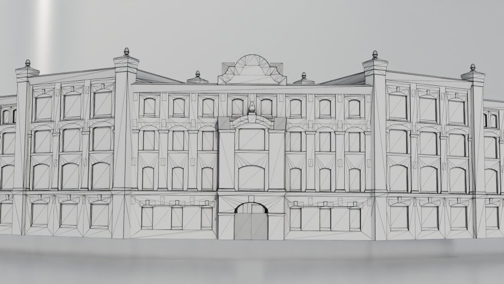 Eschenbach Factory Complex Dresden 3D model - Download Buildings on ...