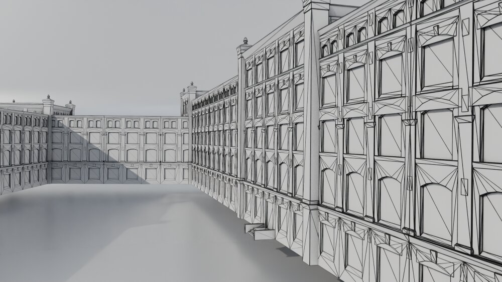 Eschenbach Factory Complex Dresden 3D model - Download Buildings on ...