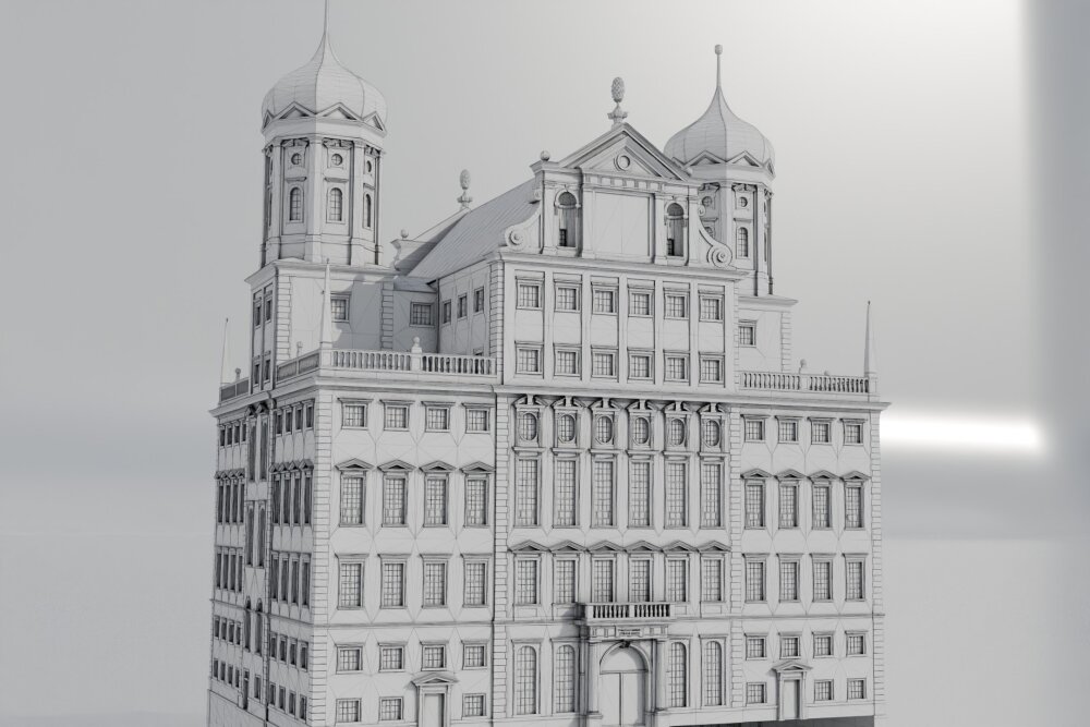 Renaissance City Hall 3D model - Download Buildings on 3DModels.org