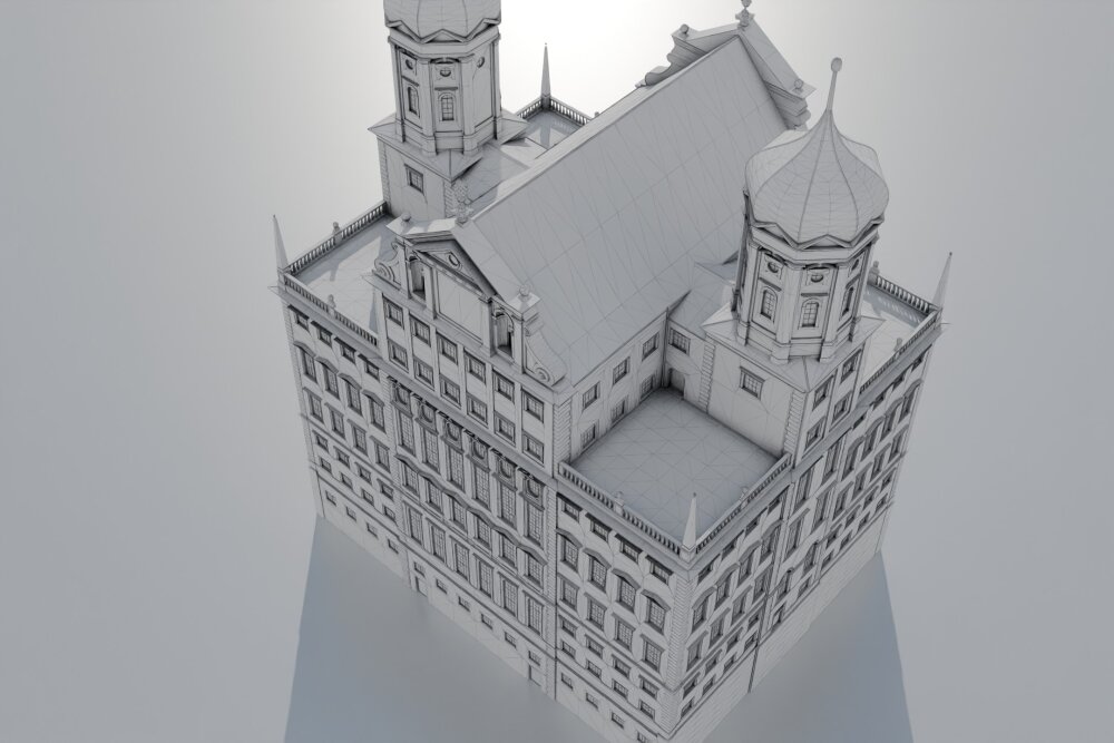 Renaissance City Hall 3D model - Download Buildings on 3DModels.org