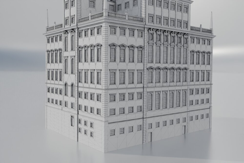Renaissance City Hall 3D model - Download Buildings on 3DModels.org