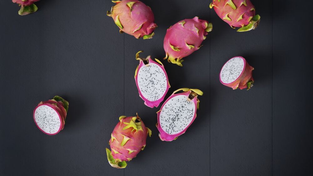 Dragon Fruit – Pitaya 3D model - Download Fruit on 3DModels.org