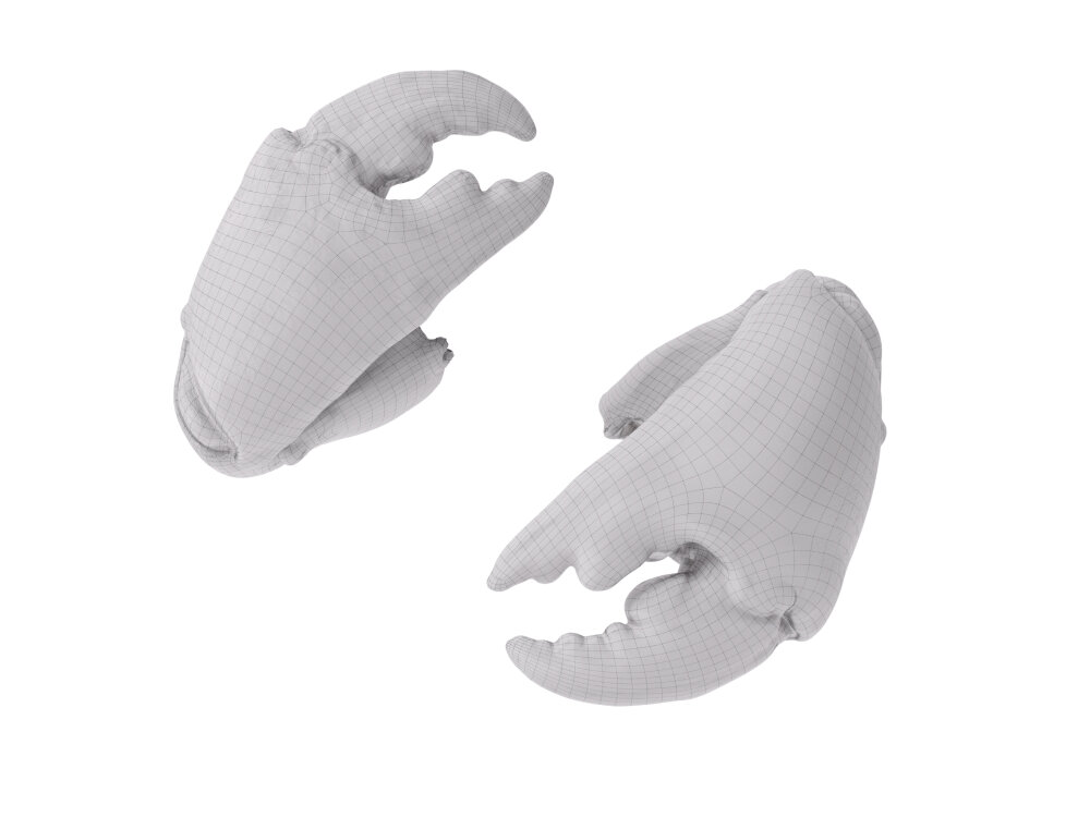 Stone Crab Claws 3D model - Download Seafood on 3DModels.org