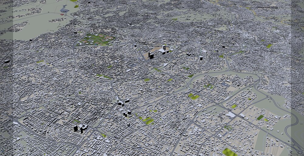 Amman Capital Jorden 3D model - Download City on 3DModels.org