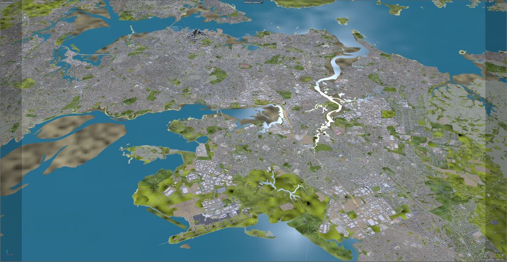 Auckland City New Zealand 3D model - Download City on 3DModels.org