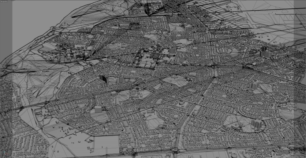 Darwin Australia 20km 3D model - Download City on 3DModels.org