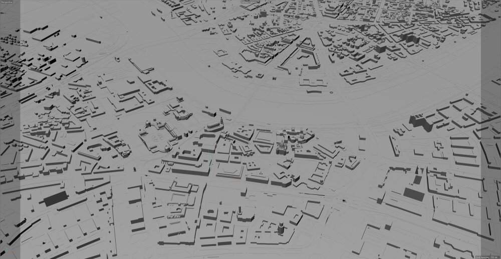 Dresden Germany 40Km 3D model - Download City on 3DModels.org