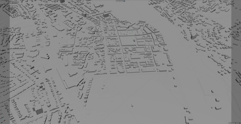 Perth City UK 20km 3D model - Download City on 3DModels.org