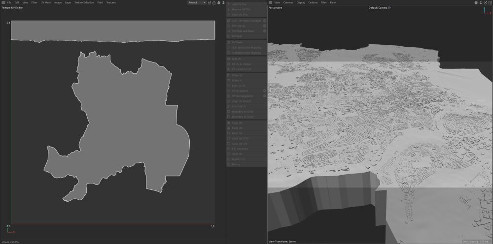 Aberdeen Terrain City 3D model - Download City on 3DModels.org