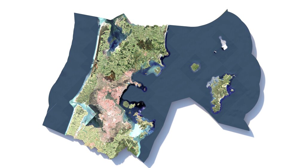 Auckland City in New Zealand 3D model - Download City on 3DModels.org