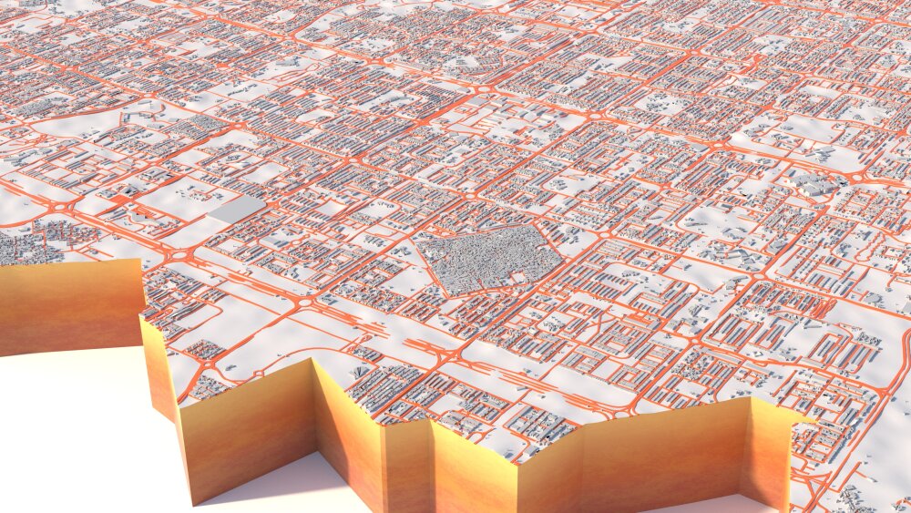 Chandigarh Punjab India 3D model - Download City on 3DModels.org