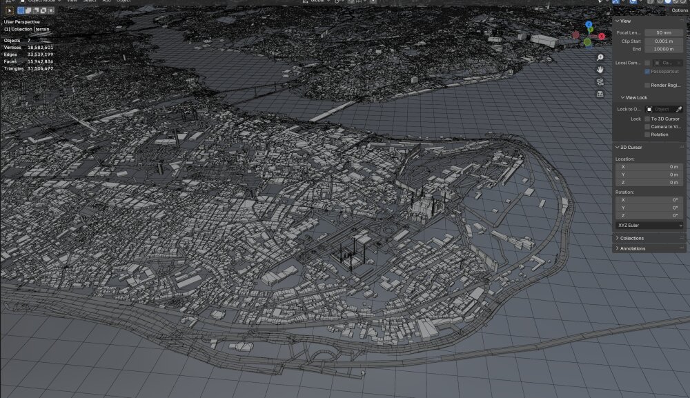 Istanbul City in Turkey 3D model - Download City on 3DModels.org