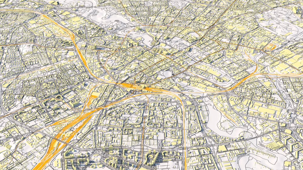Minsk City Belarus 3D model - Download City on 3DModels.org