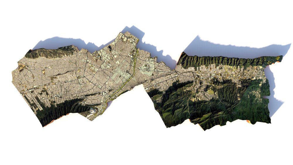 Monterrey City Mexico 3D model - Download City on 3DModels.org
