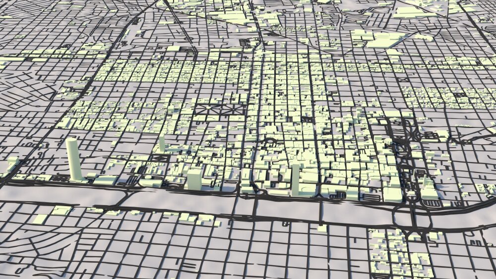 Monterrey City Mexico 3D model - Download City on 3DModels.org