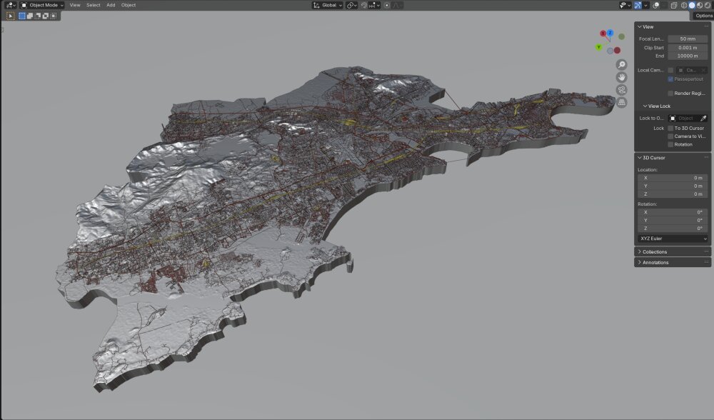 Mumbai City India 3D model - Download City on 3DModels.org