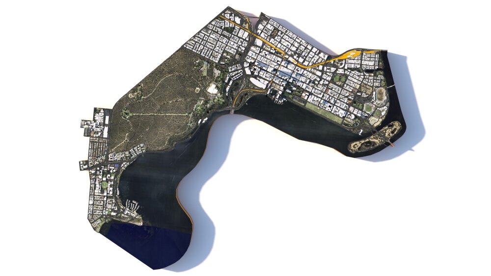 Perth City in Australia 3D model - Download City on 3DModels.org