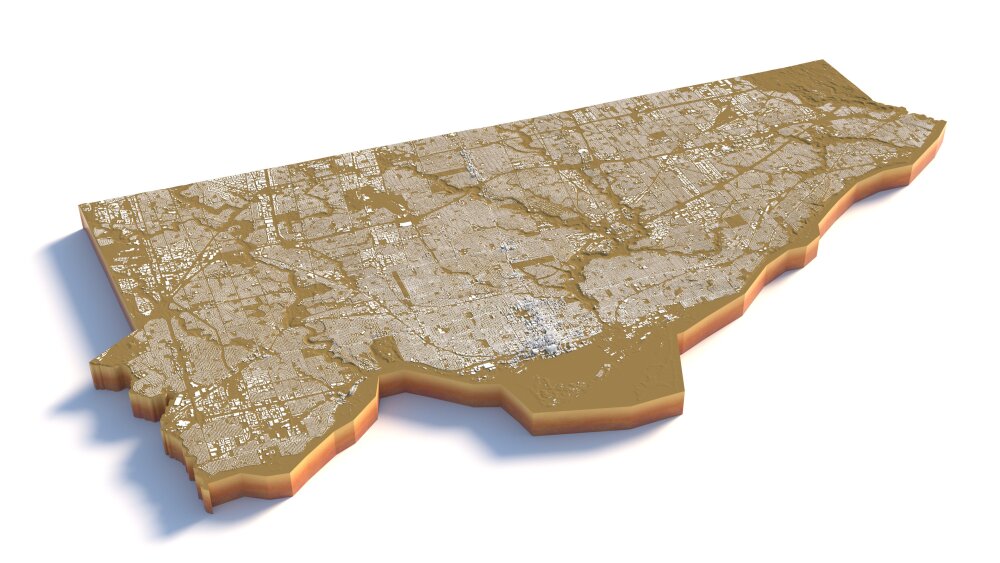 Toronto City in Canada 3D model - Download City on 3DModels.org