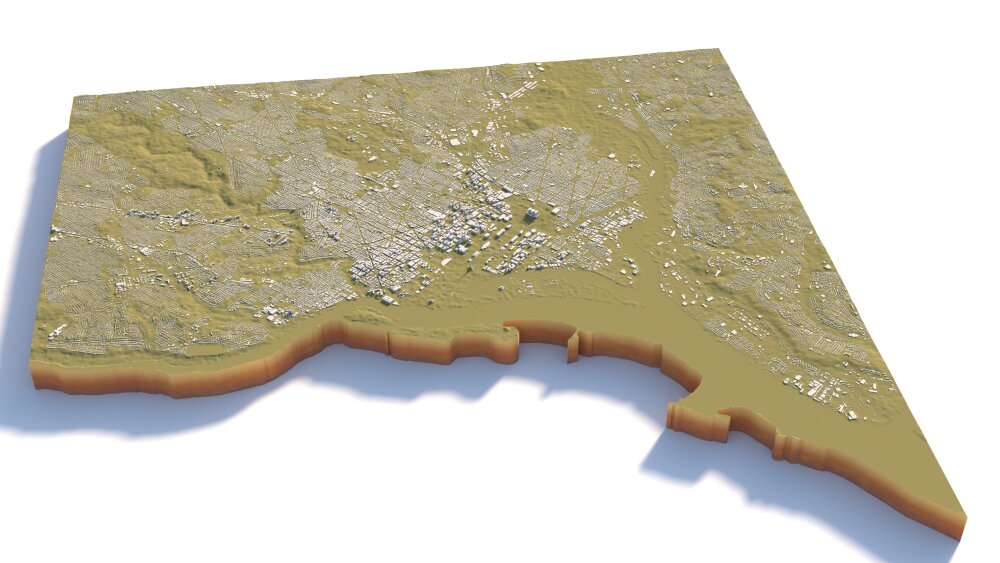 Washington DC Usa 3D model - Download City on 3DModels.org
