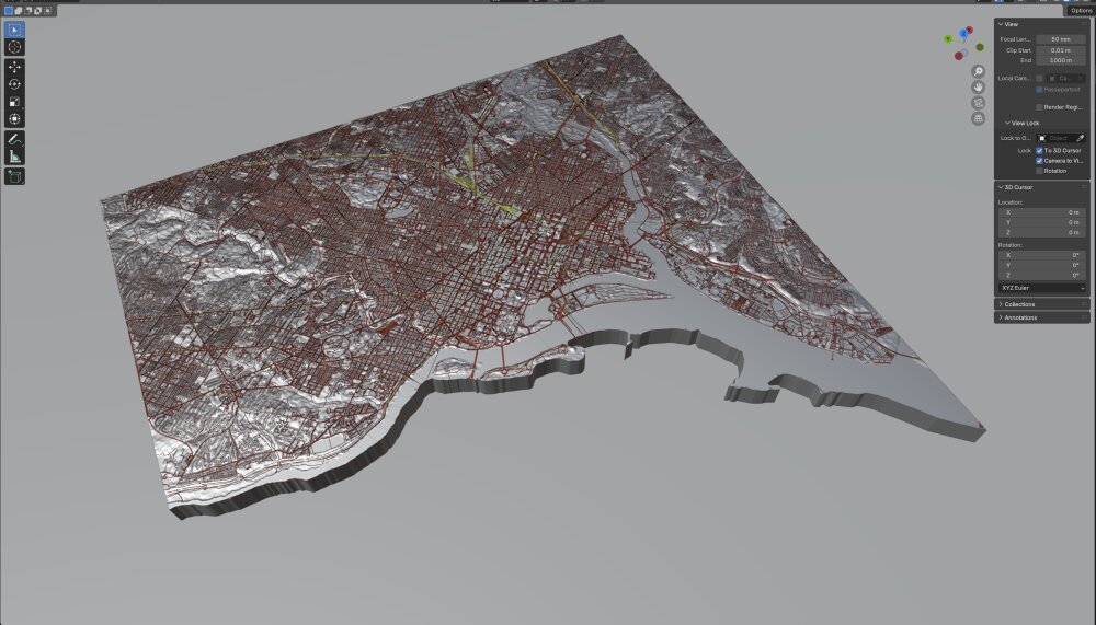 Washington DC Usa 3D model - Download City on 3DModels.org