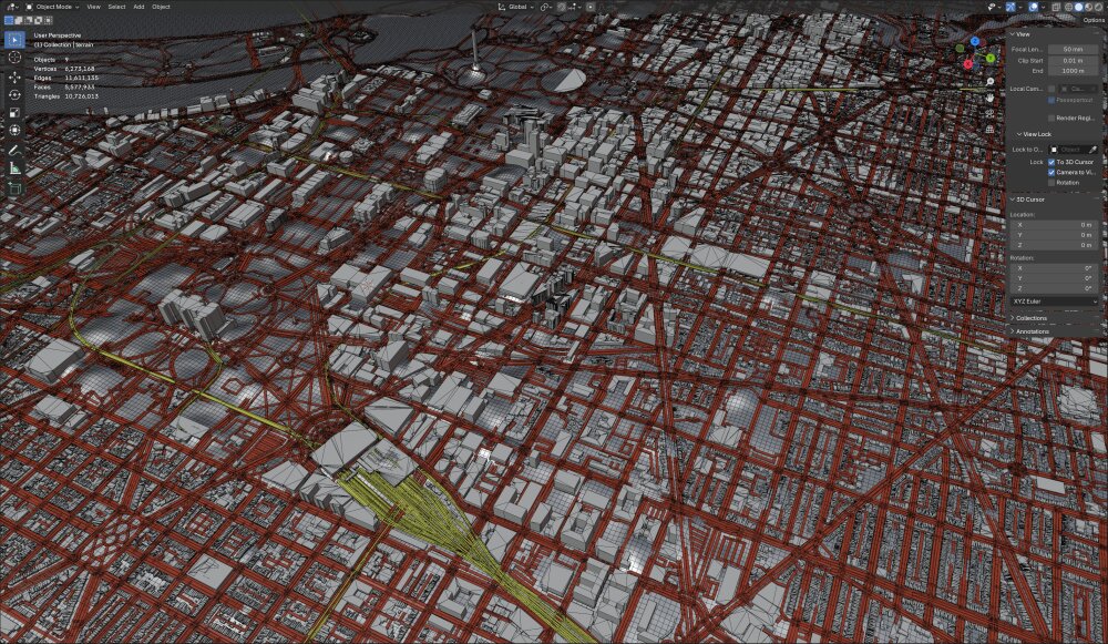 Washington DC Usa 3D model - Download City on 3DModels.org