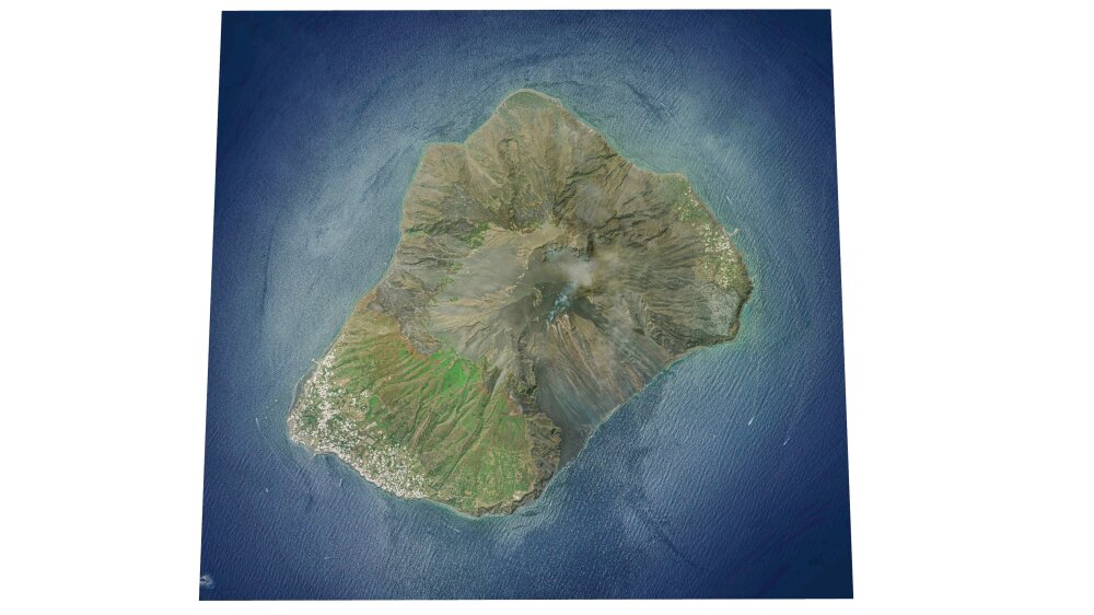 Stromboli Island 3D model - Download Landscapes on 3DModels.org