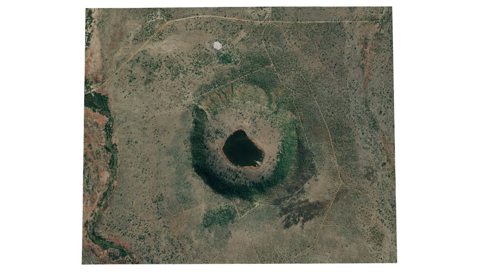 Cráter Tswaing Sudáfrica Modelo 3D - Descargar Paisajes on 3DModels.org