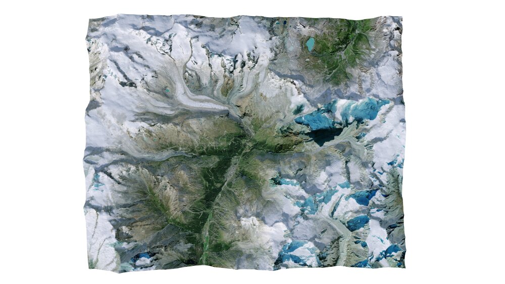 Zermatt Alps Switzerland 3D model - Download Landscapes on 3DModels.org