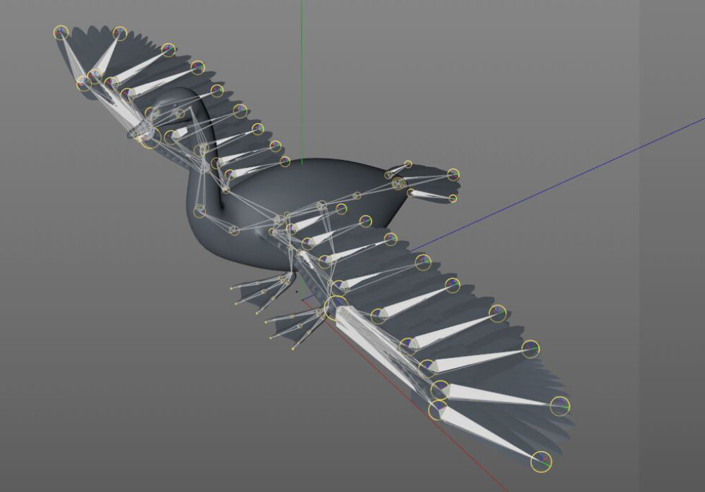 Swan C4D 3D model - Download Birds on 3DModels.org