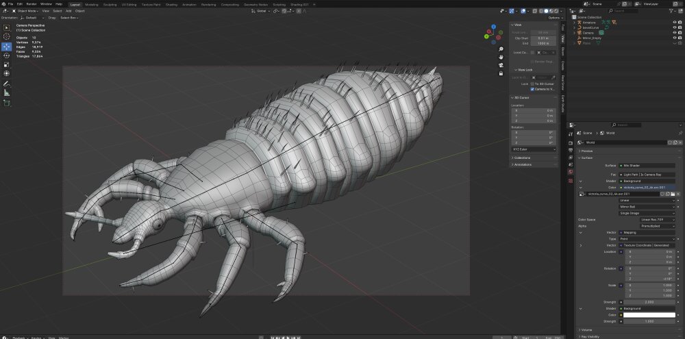 Louse Blend 3D model - Download Insects on 3DModels.org