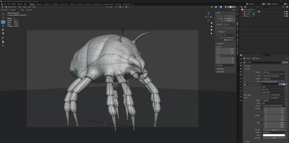 Dust Mite Blend 3D model - Download Arthropod on 3DModels.org