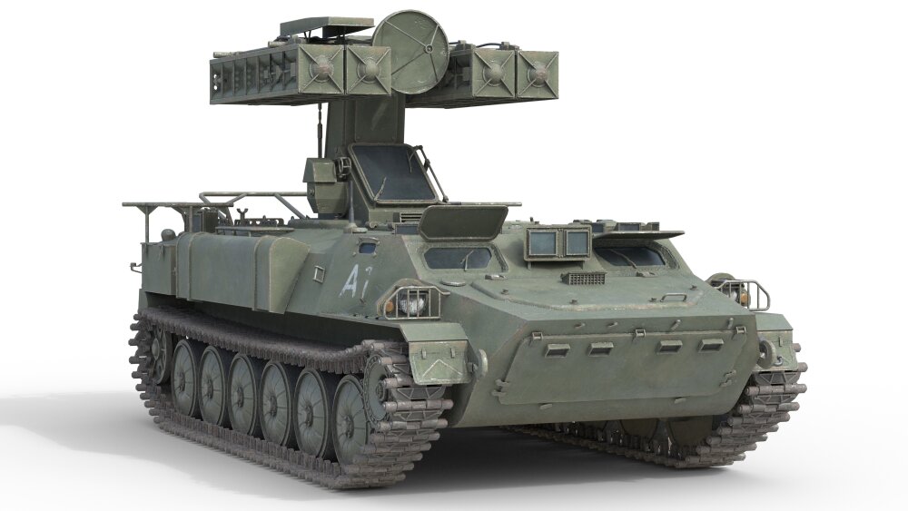 9K35 Strela 10 Vehicle Mounted Sam 3D model - Download Fighting Vehicle ...