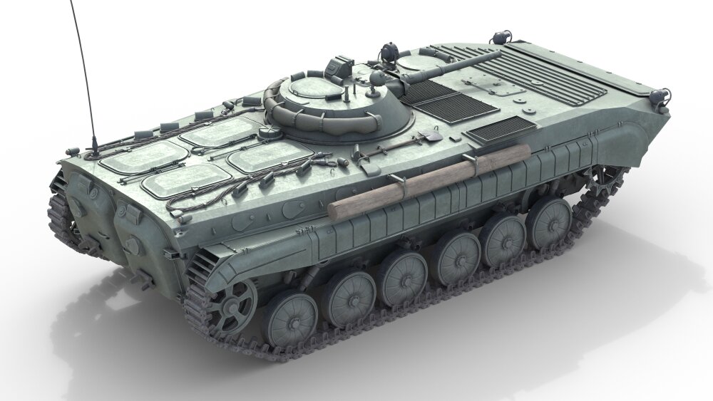 Bmp 1 Infantry Fighting Vehicle 3D model - Download Fighting Vehicle on ...