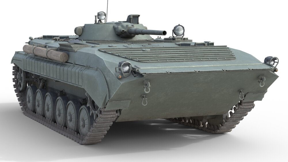 Bmp 1 Infantry Fighting Vehicle 3D model - Download Fighting Vehicle on ...
