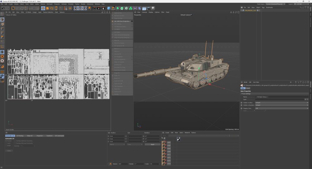 Char de Combat Challenger 2 Modèle 3D - Télécharger Char d'assaut ...