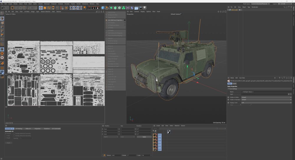 Iveco Lmv Light Multirole Vehicle 3D model - Download Fighting Vehicle ...