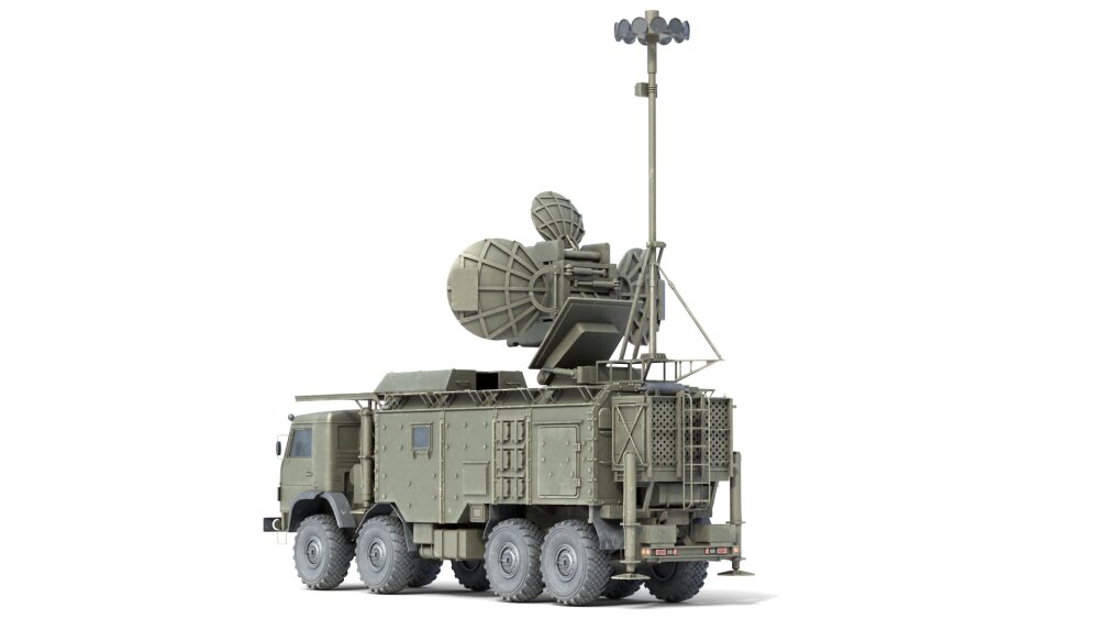 克拉苏哈4 1RL257电子战系统 3D模型 - 下载 军队卡车 on 3DModels.org