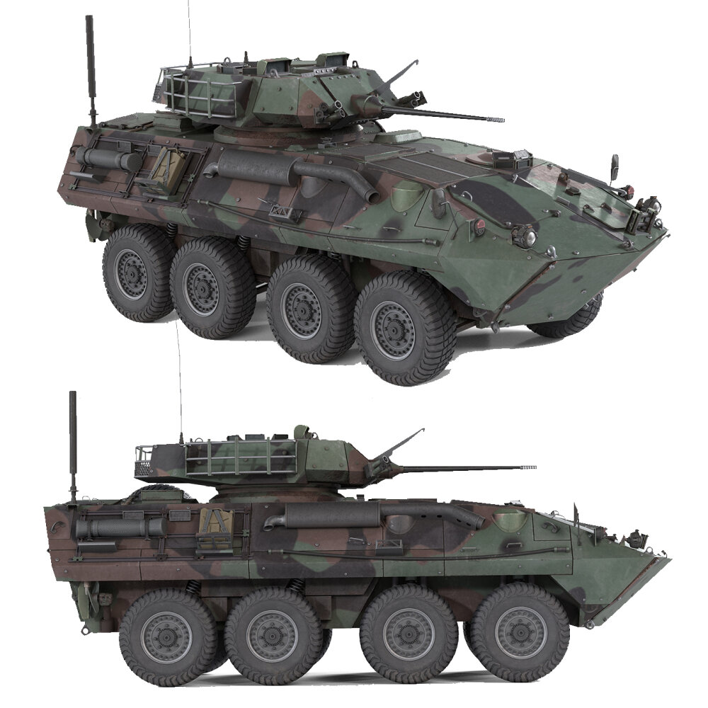 Lav 25 Light Armored Vehicle 3D model - Download Fighting Vehicle on ...