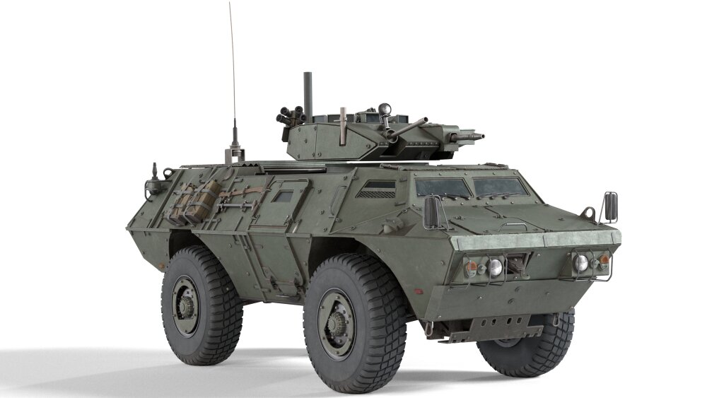 M1117 Guardian Vehículo Blindado de Seguridad Modelo 3D - Descargar ...