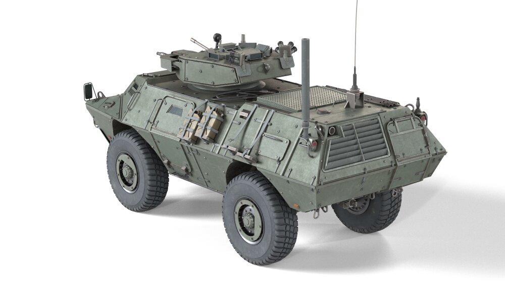 M1117 Guardian Armored Security Vehicle Asv 3D model - Download ...