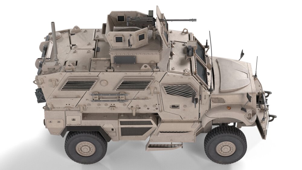 International M1224 Maxxpro Mrap 3D model - Download Military ...